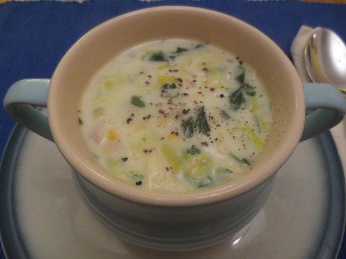Smoked Haddock, Leek & Corn Chowder – Travel Gourmet
