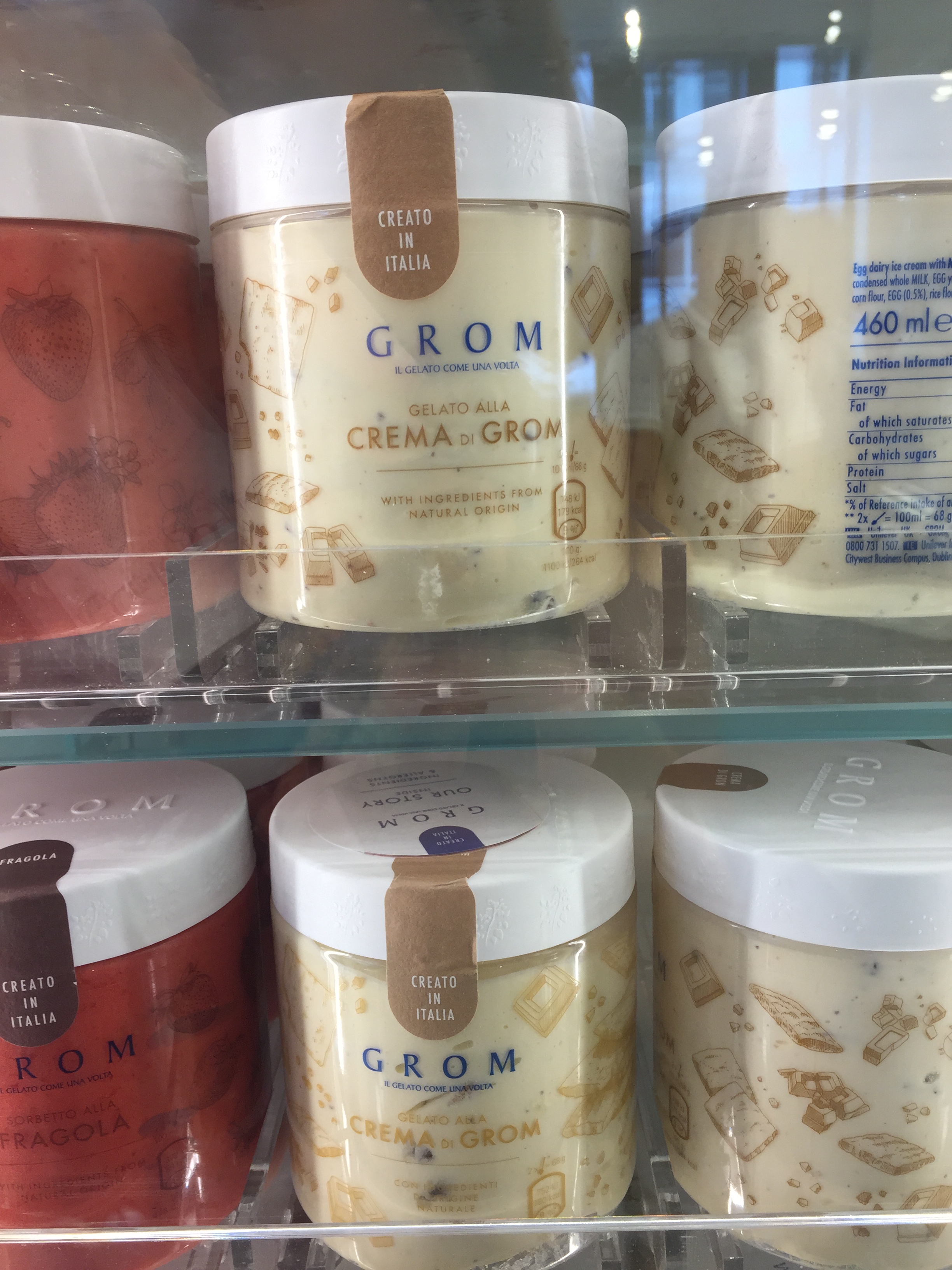 Grom Gelato, Piccadilly, London – Travel Gourmet